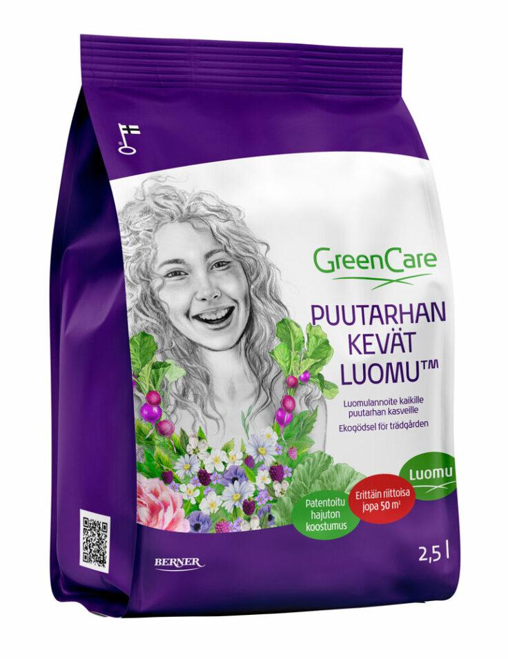 Puutarhan KEVÄT nopeasti imeytyvä luomulannoite - GreenCare